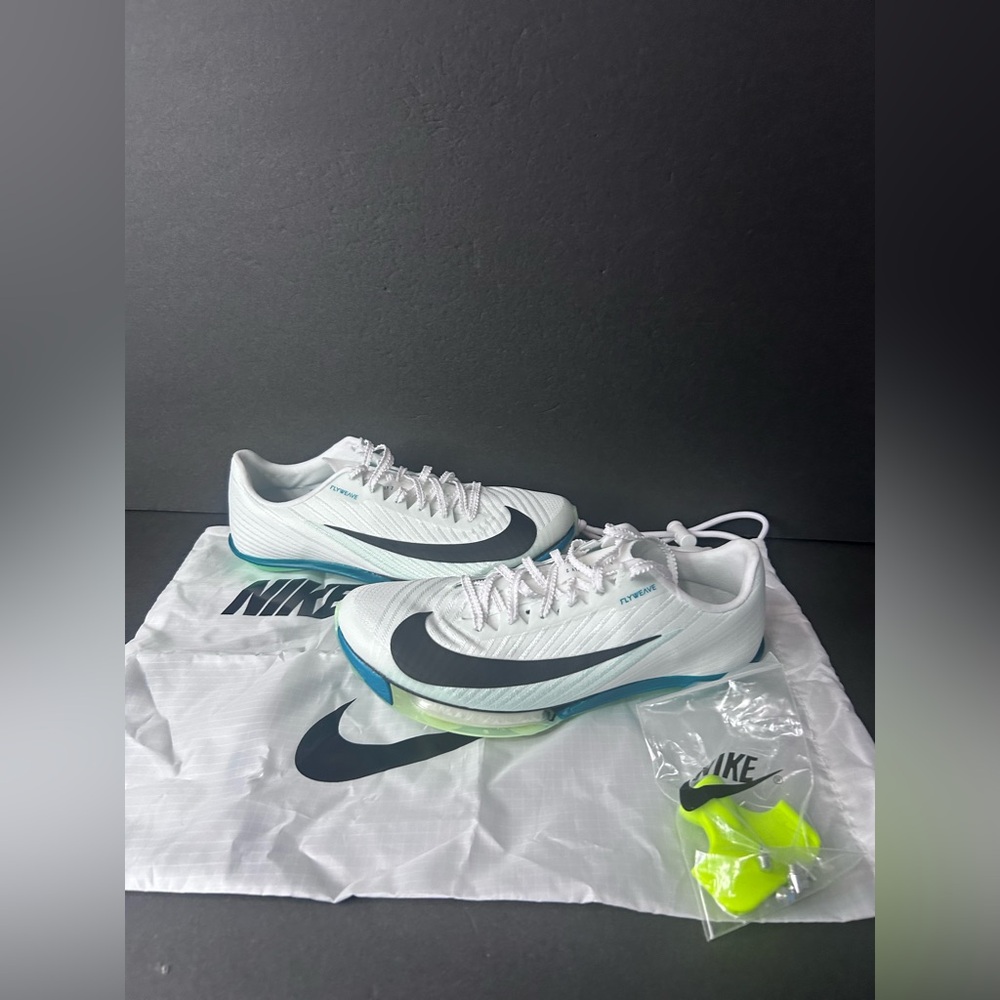 Nike Air Zoom Maxfly 2 White Black Bright Spruce Men’… - Gem